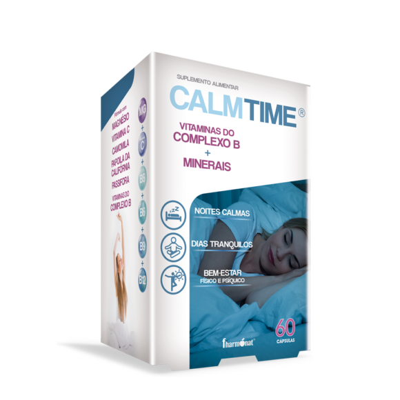 Calm Time - 60 cápsulas - BioCampello