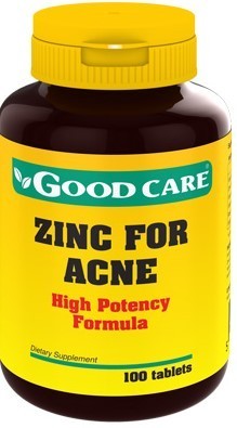 Zinc for Acne Good Care - 100 comprimidos - BioCampello