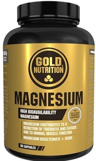 Magnesium Gold Nutrition - 60 cápsulas - BioCampello