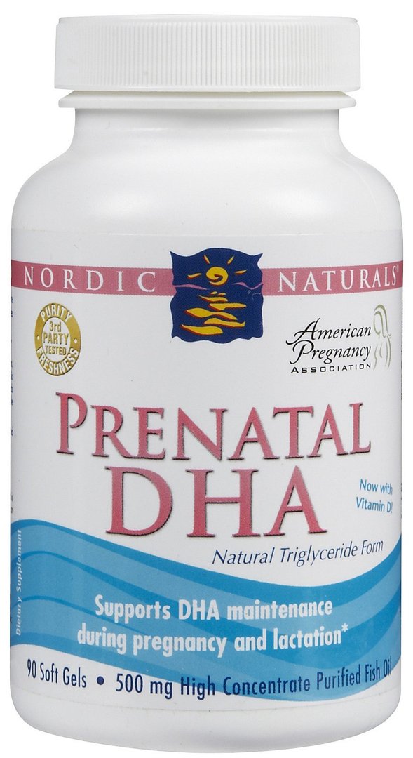 PreNatal DHA Nordic Naturals - 90 cápsulas - BioCampello