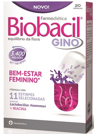 Biobacil® Gino - 20 cápsulas - BioCampello