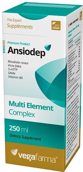 Ansiodep Xarope Vegafarma - 250ml - BioCampello